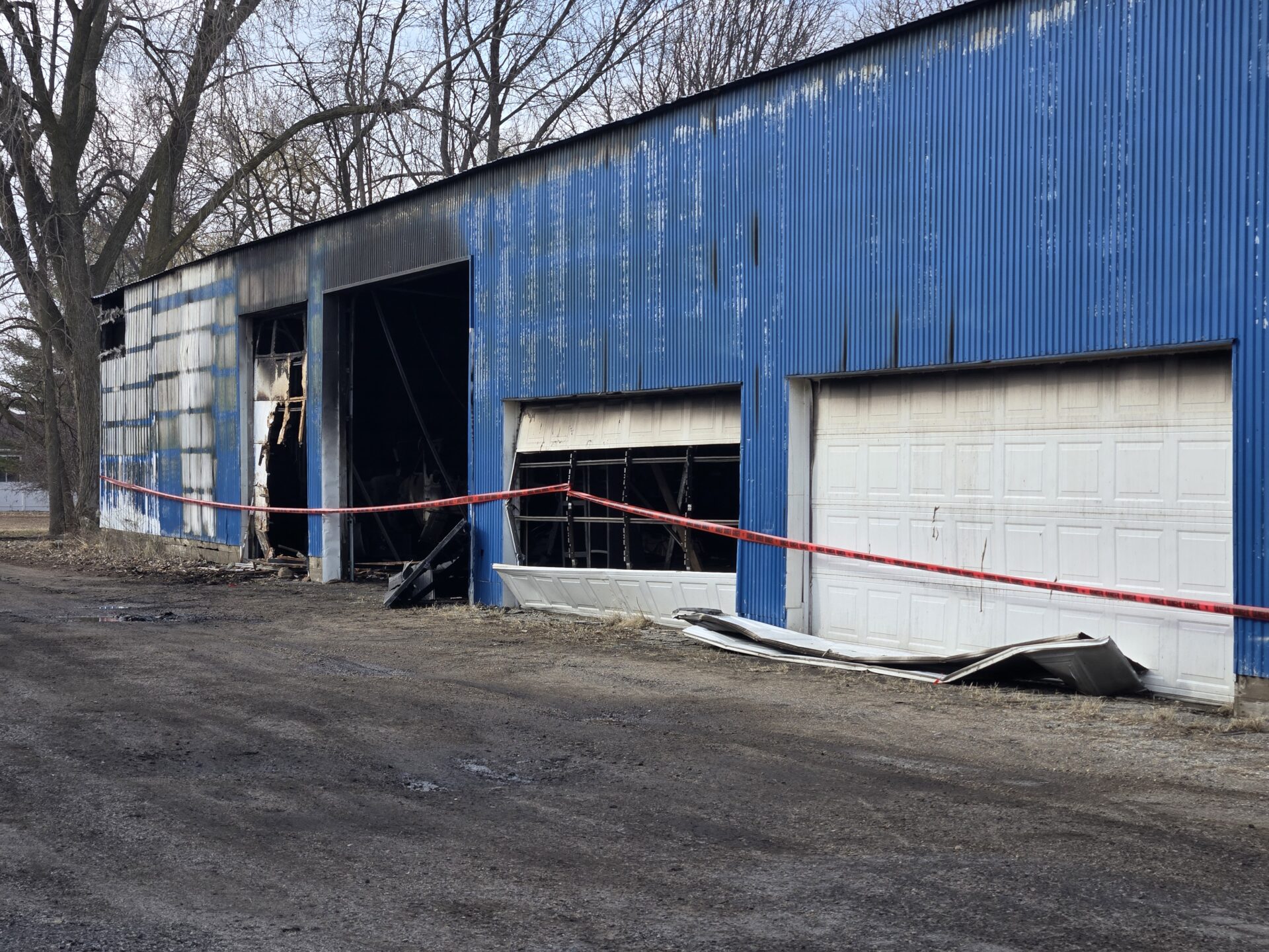 Extensive Damage in Warehouse Building Fire in Waverly | KRWC 1360 AM