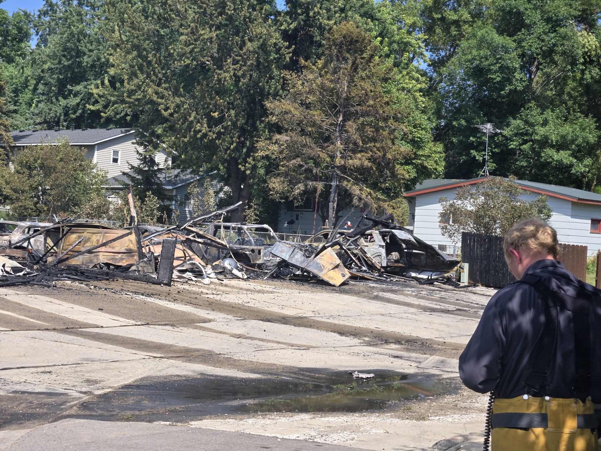 Fire Leaves Heavy Damage at Winsted Apartment Complex | KRWC 1360 AM