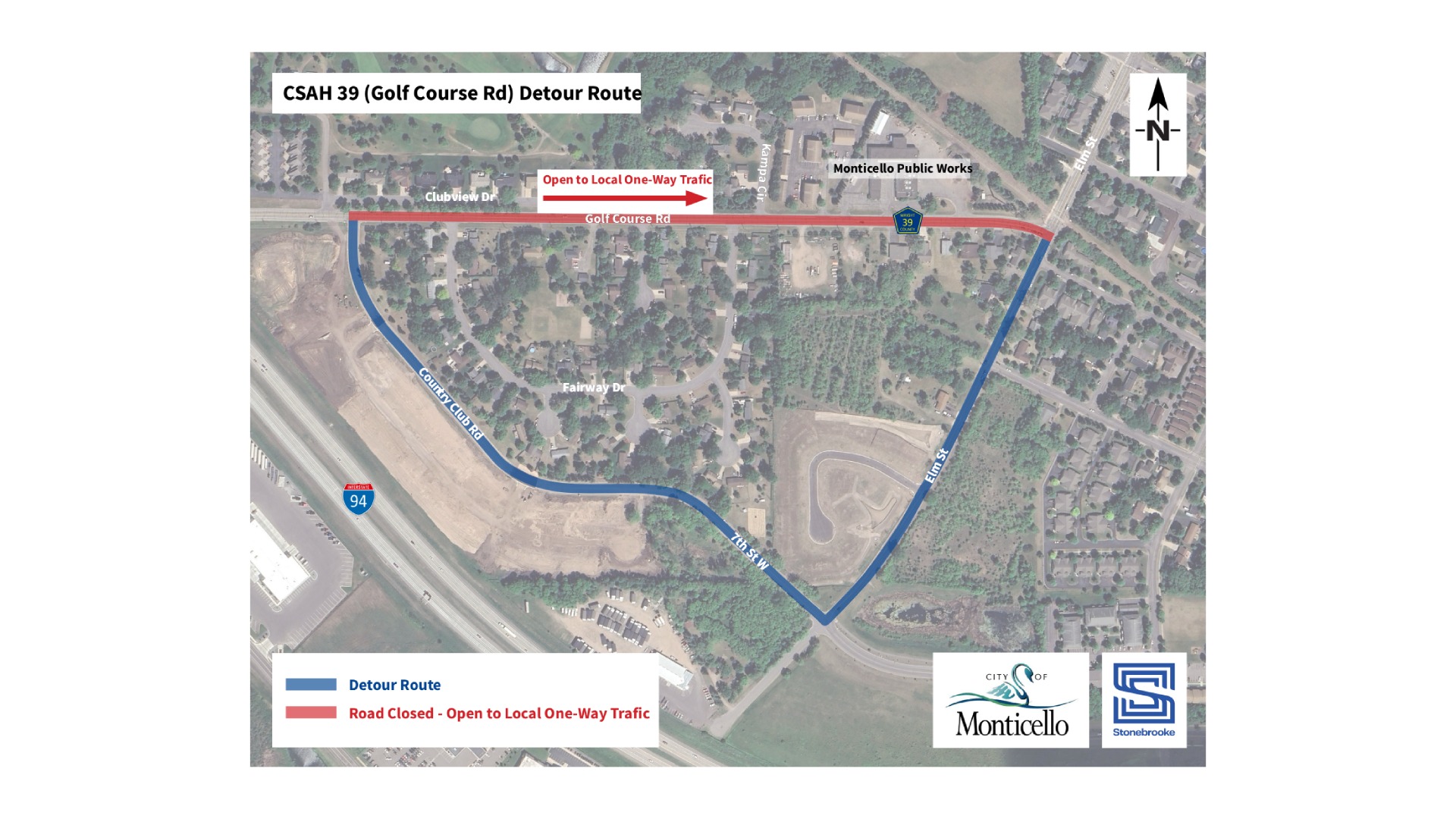 CSAH 39 Re-Build in Monticello Begins With Preliminary Work | KRWC 1360 AM