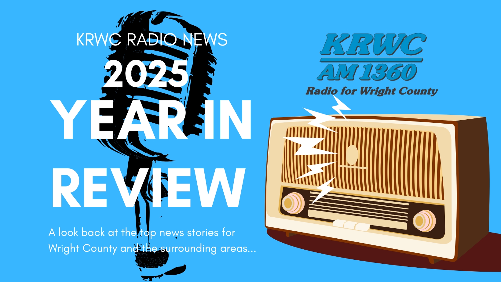KRWC Radio News: 2025 Year in Review Podcast | KRWC 1360 AM