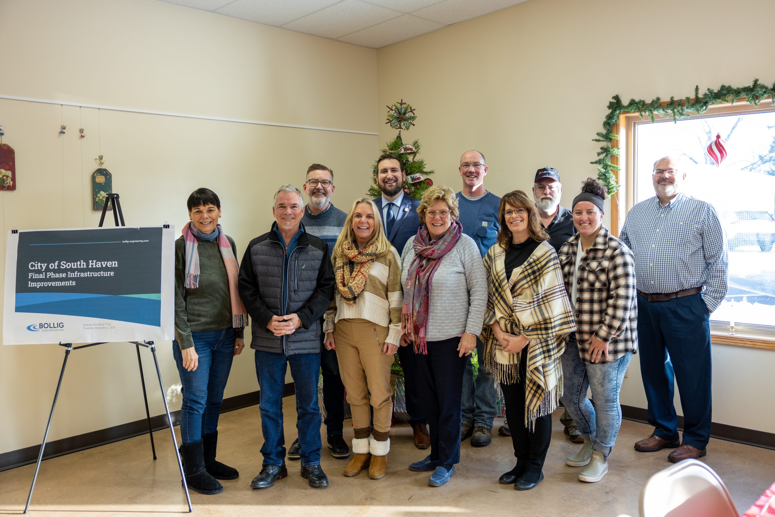Sen. Holmstrom Visits City of South Haven to Host MN Senate Capital ...