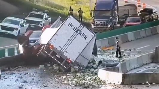 Semi Crash in Monticello Results in Dump of Seltzer Product on I-94 ...